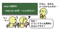may wellの意味がなぜ「～するのもわかる」になるのか、might wellとの違いも含めて徹底解説！ | 英語イメージリンク