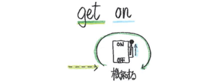 get on / get ~ on の意味とイメージ解説 | 英語イメージリンク